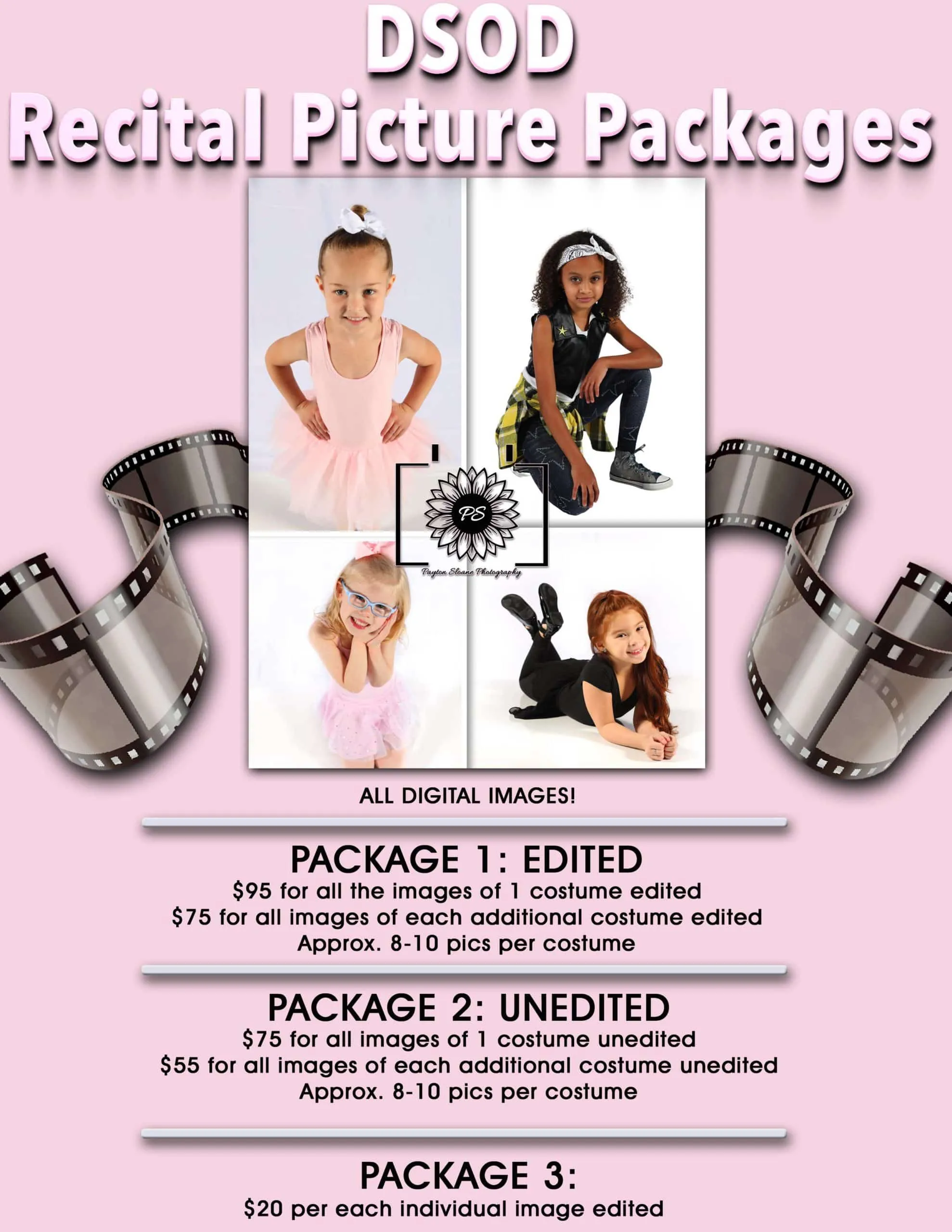 Recital Picture Order Form - DSOD Dana's Studio Of Dance